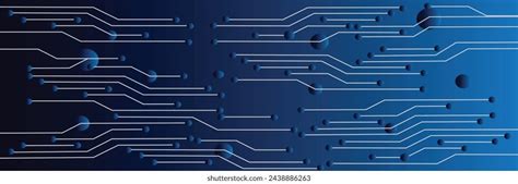 Abstract Lines Dots Connect Background Technology Connection Digital Data Big Data Concept Over