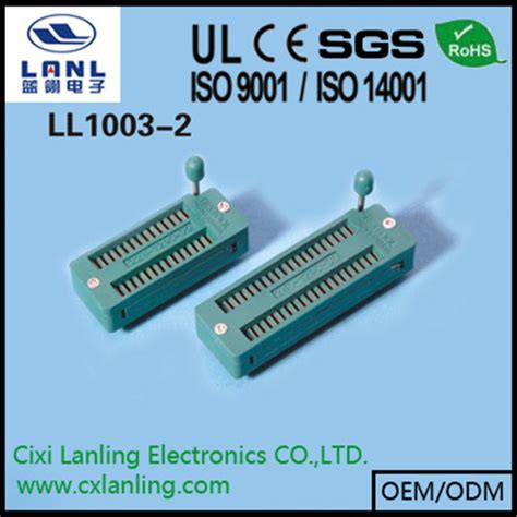 2 0mm Ic Test Zif Socket Connector China Zif Socket And Zif Socket Connector