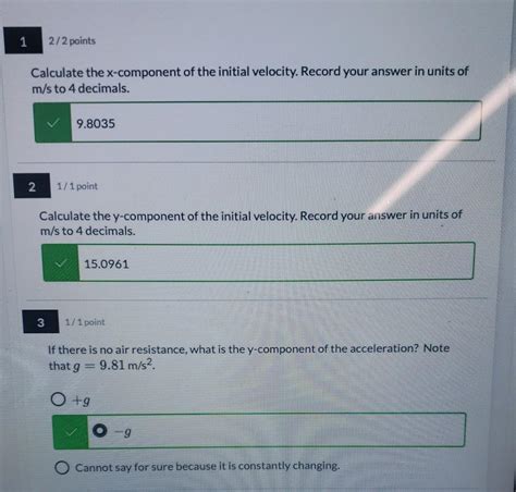Solved Initial Velocity Consider A Projectile Launched From Chegg