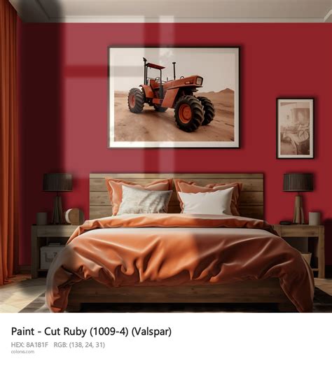 Valspar Cut Ruby 1009 4 Paint Color Codes Matching Paints And