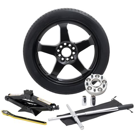 Complete Compact Spare Tire Kit Fits 2021 2023 Dodge Challenger