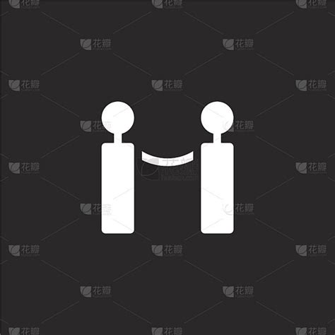 访问图标。充满访问图标的网站设计和移动，应用程序开发。访问图标从充满音乐节收集孤立的黑色背景。