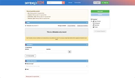 InvenioRDM Alpha December Release Inveniosoftware Org