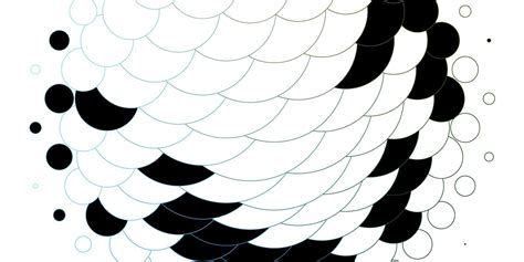 Light Blue Green Vector Pattern With Spheres Illustration With Set Of Shining Colorful