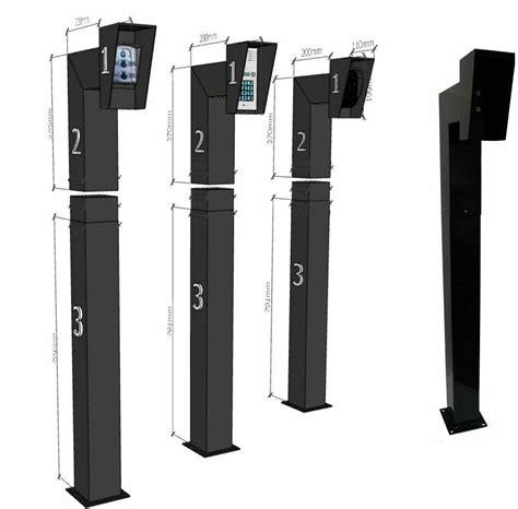 Apc Gate Entry Gooseneck Pedestal Universal Mounting Post Intercom Keypad Stand Ebay Apc Gate Entry Gooseneck Pedestal Universal Mounting Post Intercom Keypad Stand Ebay