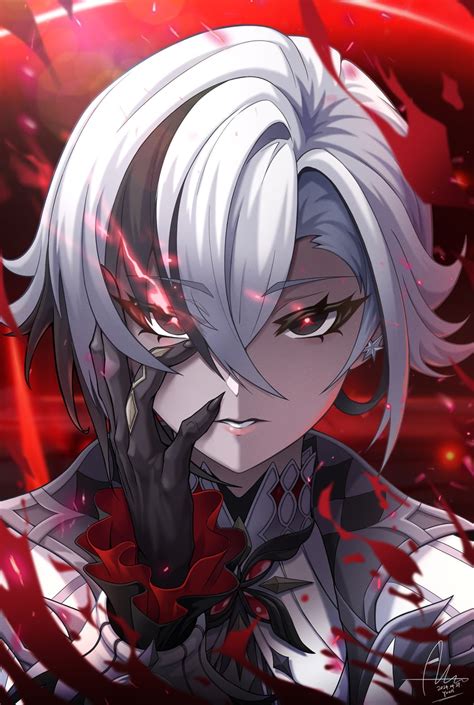 Arlecchino Genshin Impact Drawn By Dasoin Danbooru