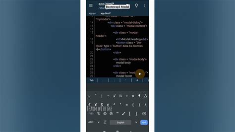 Bootstrap5 Modal Class Using Flask Flask Python Pydroid3 Html Css Js Bootstrap