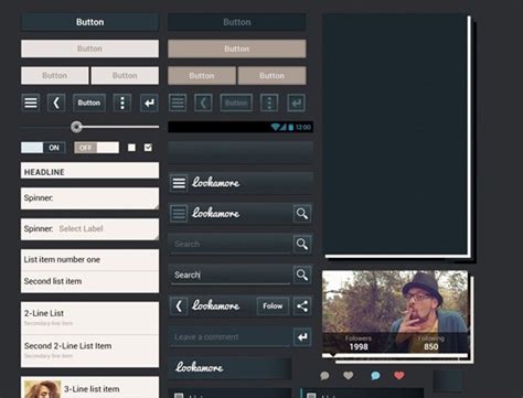 45 Free Gui Sets For Your Web And App Projects Idevie