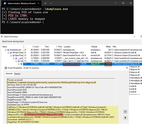 understanding sysmon events using sysmonsimulator rootdse