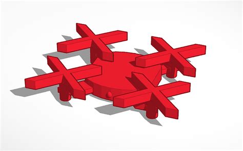 3d Design Drone Tinkercad