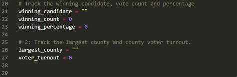 GitHub Swright Election Analysis