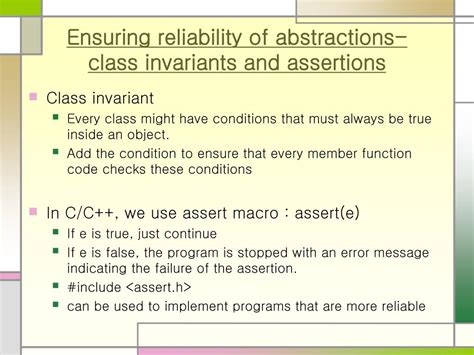 Ppt Lecture 4 Data Abstraction With C Class Powerpoint