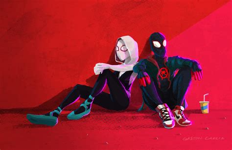 Miles Morales And Gwen Stacy Wallpapers Wallpaper Cave