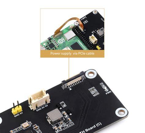 Pcie To Gigabit Eth Board C For Raspberry Pi 5 Supports Raspberry Pi Os Driver Free Plug