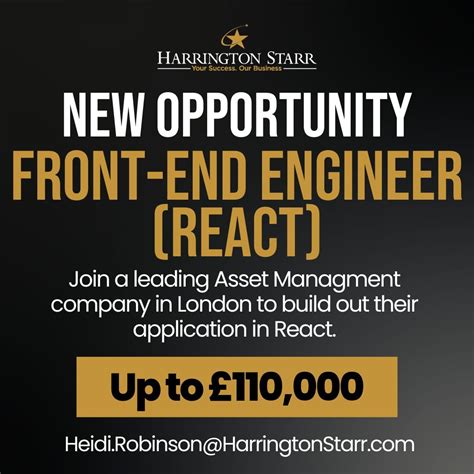 Heidi Robinson On Linkedin Reactjsdeveloper Londonjobs Frontenddevelopers