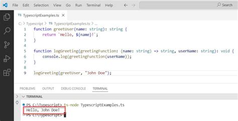 How To Pass A Function As A Parameter In Typescript