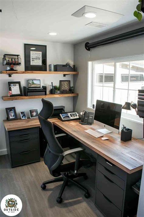 Minimalist Home Office Ideas With Ergonomic Setup Green Touch Artofit