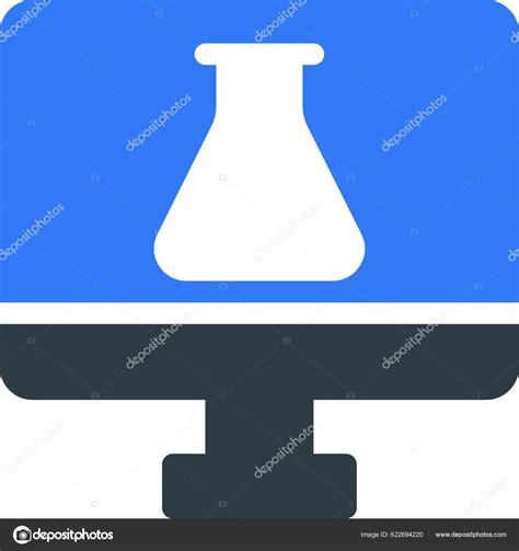 Screen Experiment Icon Vector Illustration Stock Vector By ©yayimages