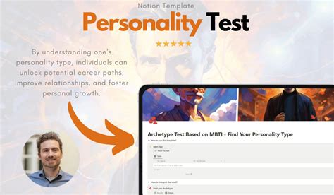Personality Archetype Test For Notion Inspired By Mbti Etsy