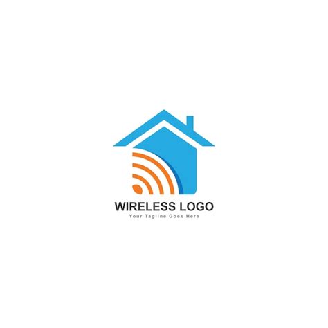 Premium Vector Wireless Signal Logo Design Template Wifi