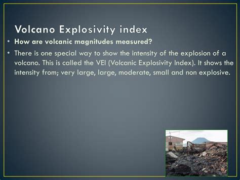 Ppt Volcano Explosivity And Earthquake Destruction Powerpoint