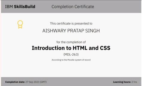 Aishwary Pratap Singh On Linkedin Achivementsunlocked Aspiredwebdeveloper