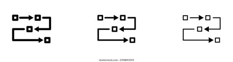 Methodology Vector Illustration Set Ui Designs Stock Vector Royalty