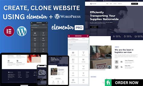 create clone website using wordpress elementor pro by timothyajid fiverr