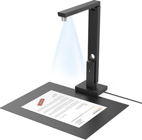 Czur Portable 12mp Document Scanner Usb Document Camera Fast Scan 1s Page Capture