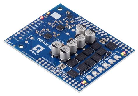 Motoron M2s18v20 Dual High Power Motor Controller Shield Voor Arduino Geen Connectoren
