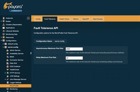 eclipse microprofile fault tolerance api payara community documentation