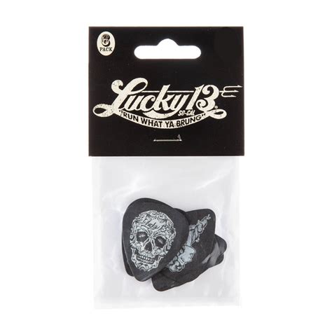 Jim Dunlop Lucky 13 Guitar Picks Logans Pianos
