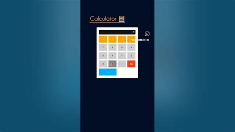 Calculator Coding Python Shortsfeed Shortvideo Shorts Short