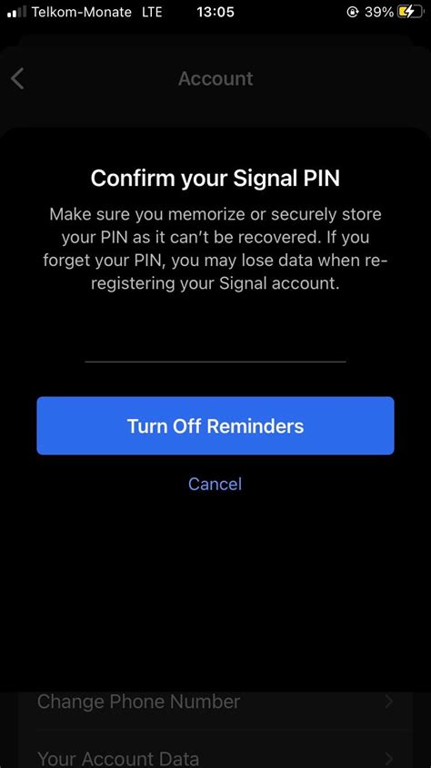 How To Disable PIN Reminders In Signal On Android And IPhone