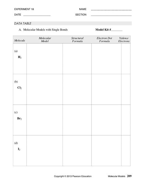 Solved EXPERIMENT NAME DATE SECTION DATA TABLE A Chegg