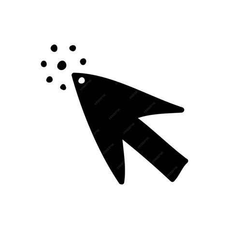 Premium Vector Doodle Click Icon Hand Drawn Mouse Cursor Or Arrow Computer Pointer In Sketch Style
