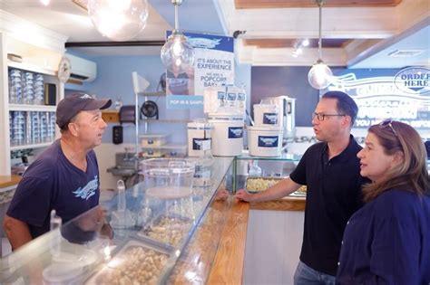 On Final Day Of Great American Getaway Rv Tour Governor Josh Shapiro And First Lady Lori