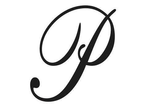 How To Draw A Letter P In Cursive Cursive Writing Letter P K Images