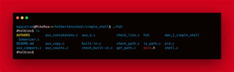 GitHub Dmac Simple Shell Custom Linux Shell