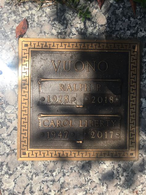 Carol Ann Liberty Vuono 1947 2017 Find A Grave Memorial