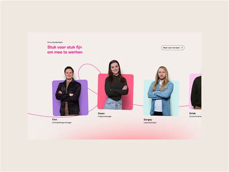 Team Section Awwwards