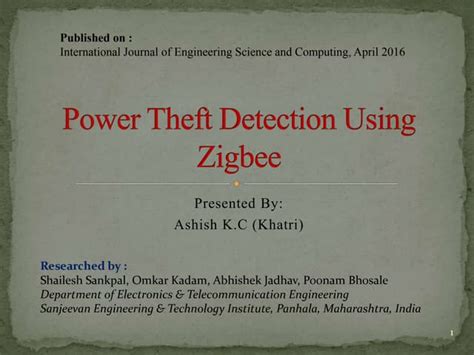 power theft detection pptx