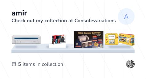 Collection Of Amir Consolevariations