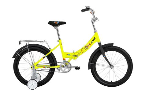 Велосипед ALTAIR KIDS 20 Compact, 2020-2021 г, ярко-зеленый ...