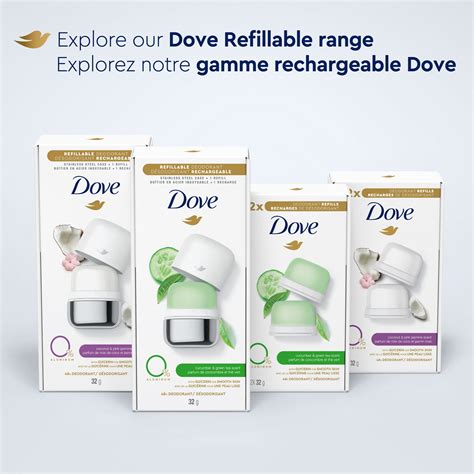 Dove Introduces Their First Ever Refillable Reusable Deodorant