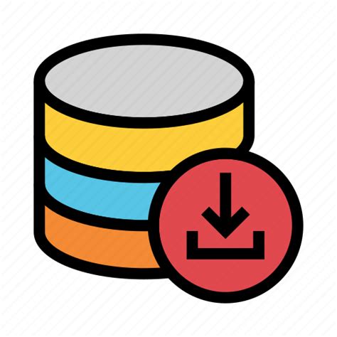 Database Datacenter Download Server Storage Icon Download On