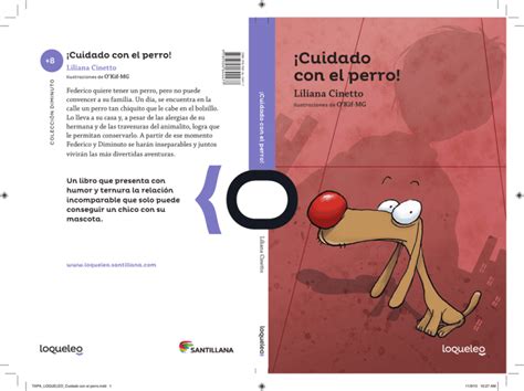 ¡cuidado Con El Perro Portada De Libro Infantil
