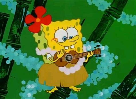 Hula Bob Spongebob Spongebob Squarepants Spongebob Funny