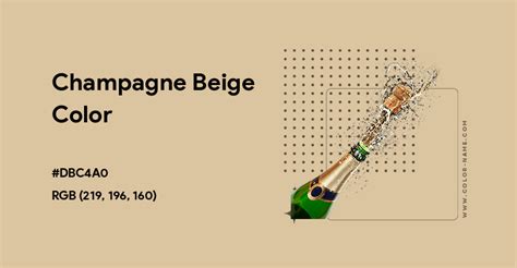 Champagne Beige Color Hex Code Is DBC A