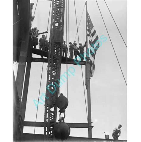 Construction Of The Empire State Building By Lewis Hines 1930 — Art